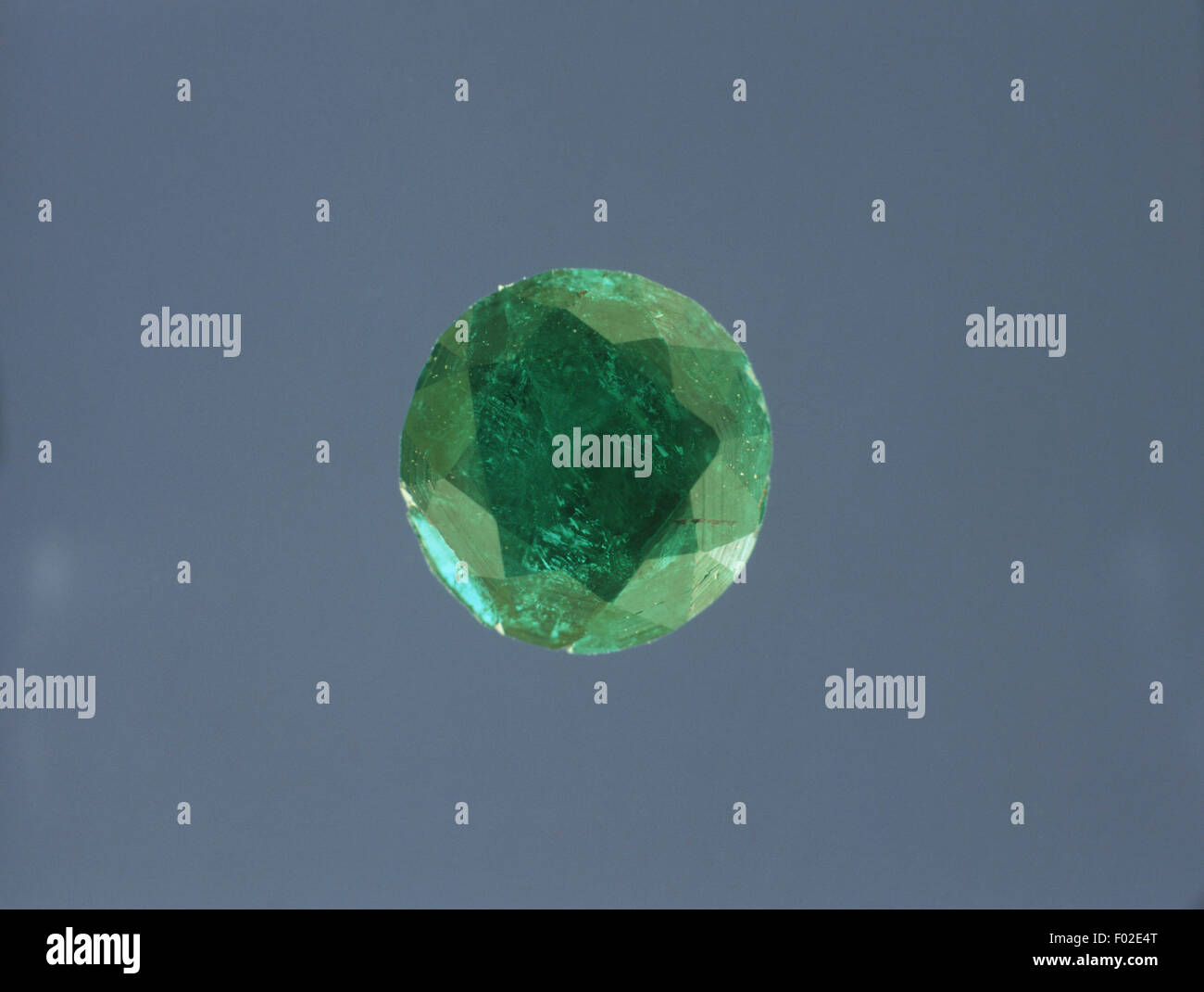 Gems - Brilliant-cut Dioptase Stock Photo - Alamy