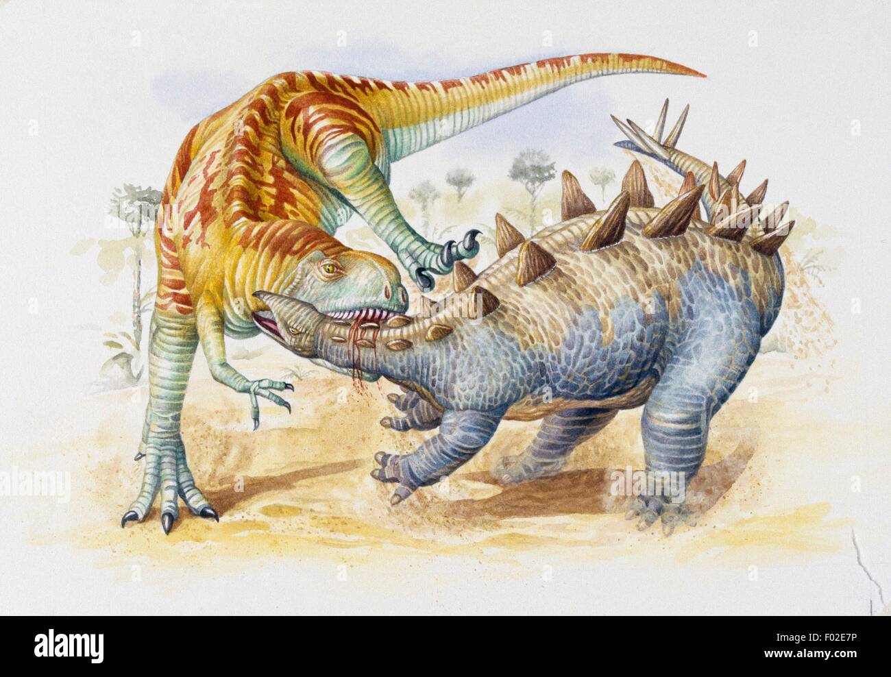 Prehistoric kingdom yangchangosaurus - tikloaz