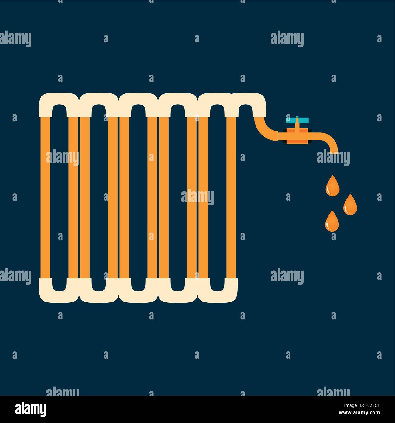 Vector color abstract design tangled pipes eps Stock Vector Image & Art ...