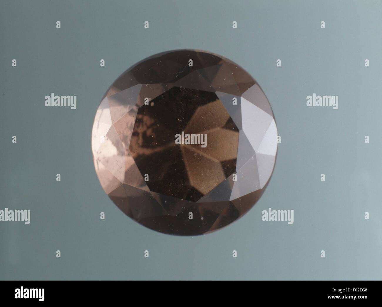 Gems - Brilliant-cut Obsidian Stock Photo - Alamy