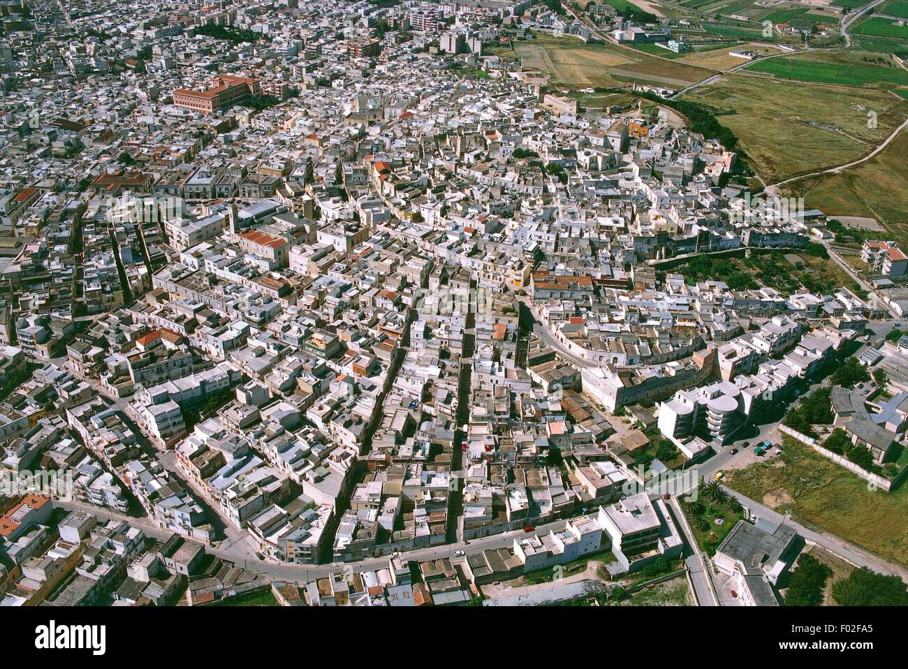 Aerial view of Bari - Apulia Region, Italy Stock Photo - Alamy