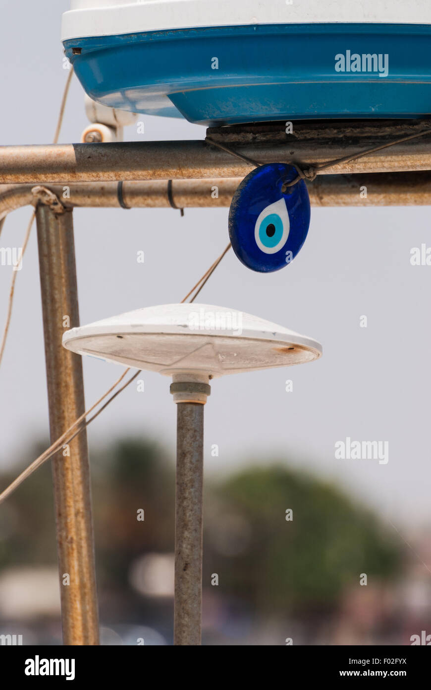 Evil eye boat greece hi-res stock photography and images - Alamy