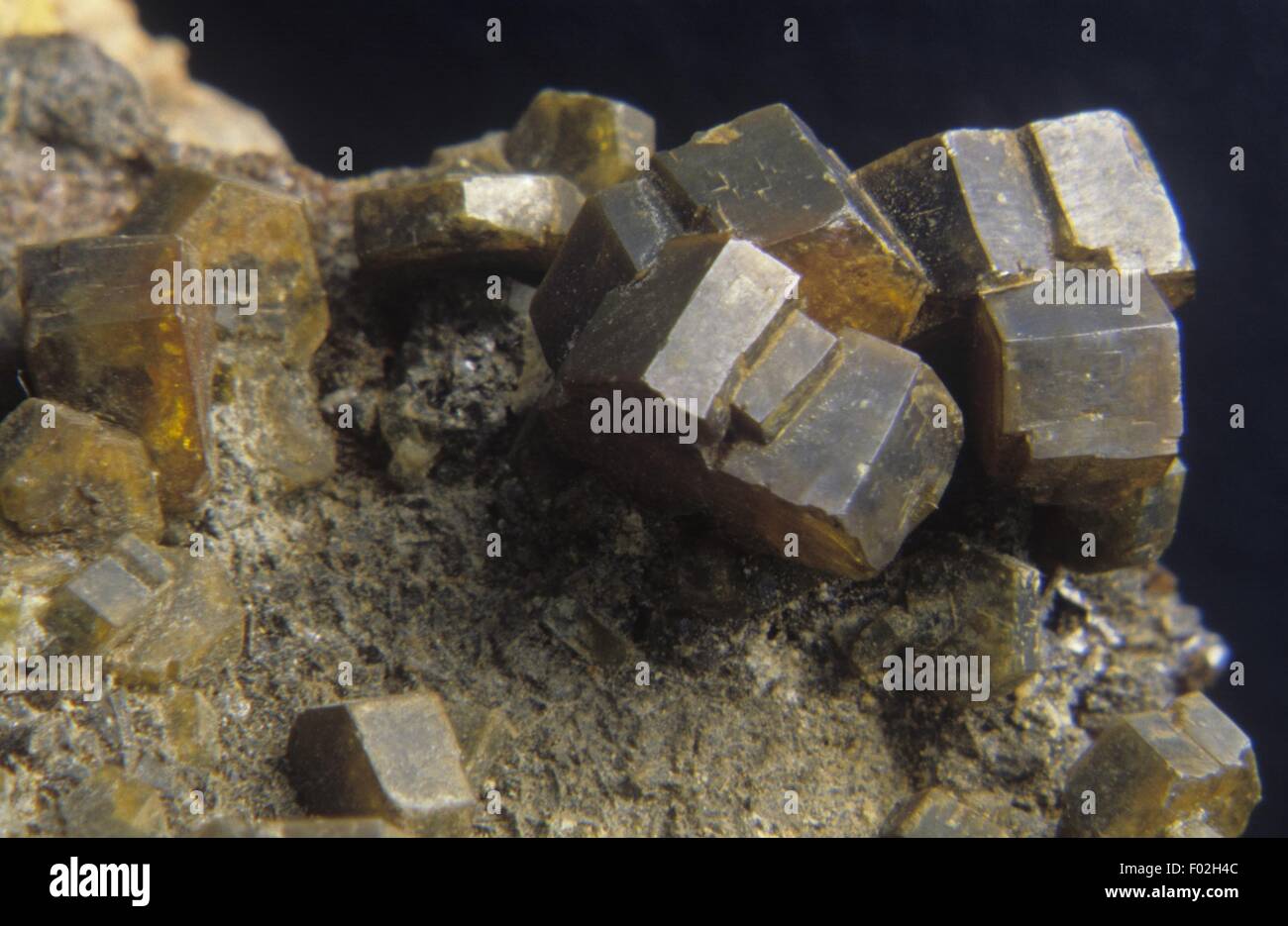 Geology minerals vanadinite close up hi-res stock photography and ...