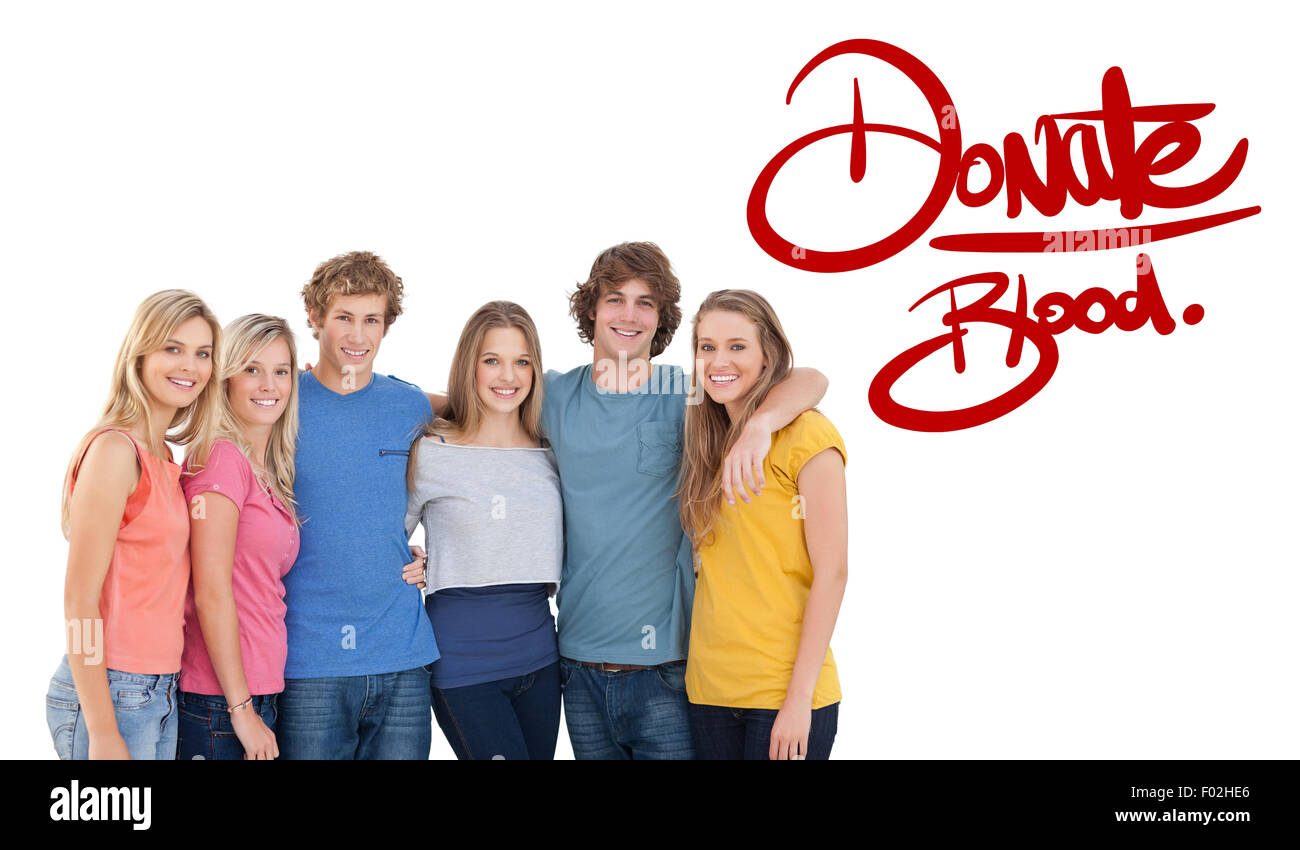 Composite image of blood donation Stock Photo - Alamy