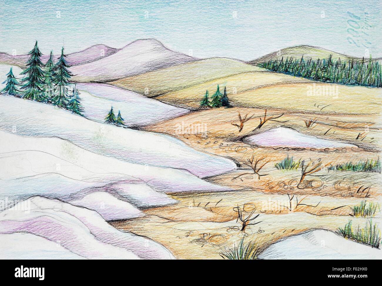 Quaternary Period Landscape