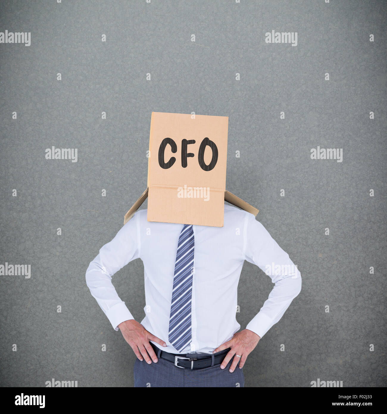 Composite image of anonymous businessman Stock Photo - Alamy