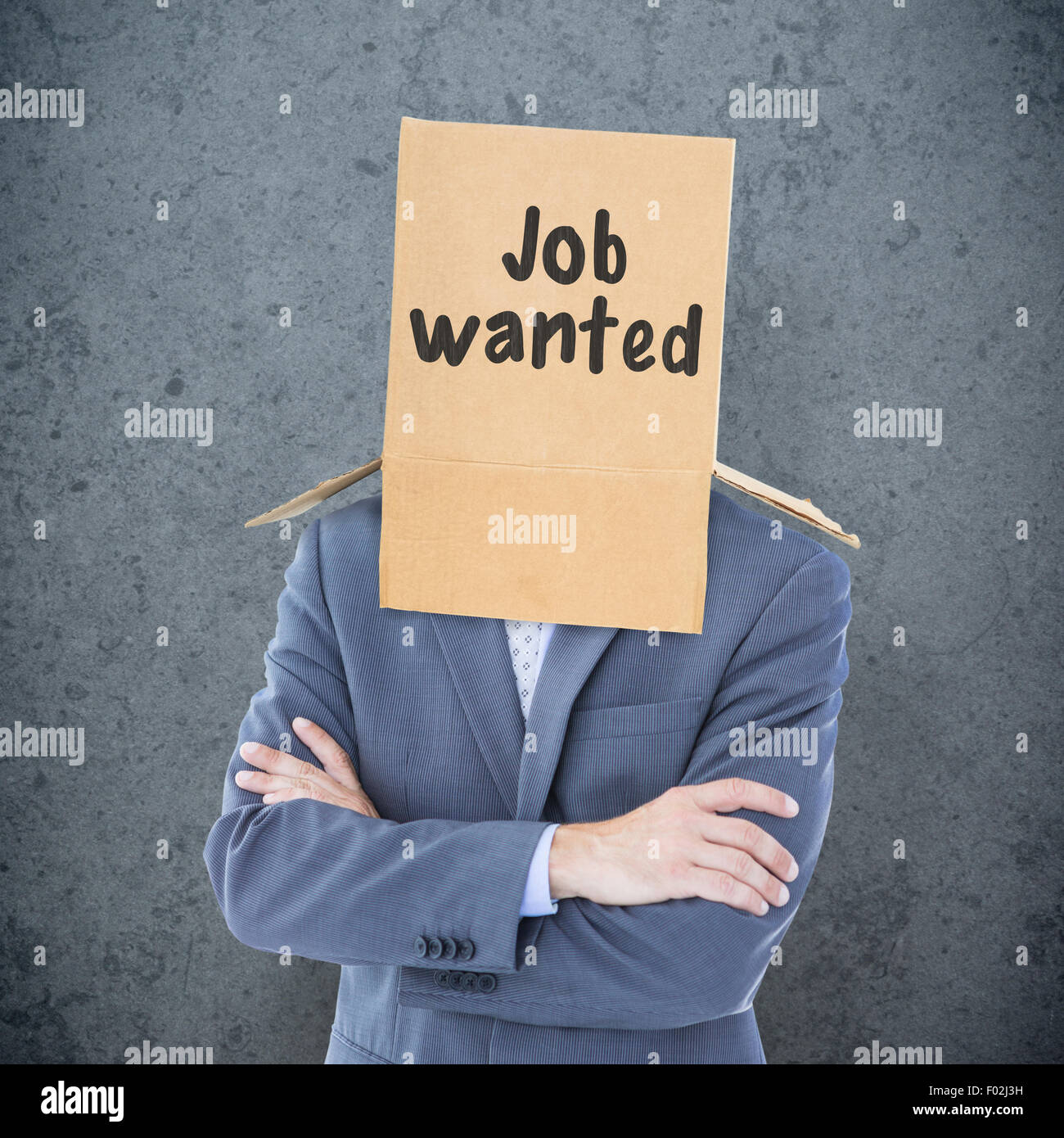 Composite image of anonymous businessman Stock Photo - Alamy