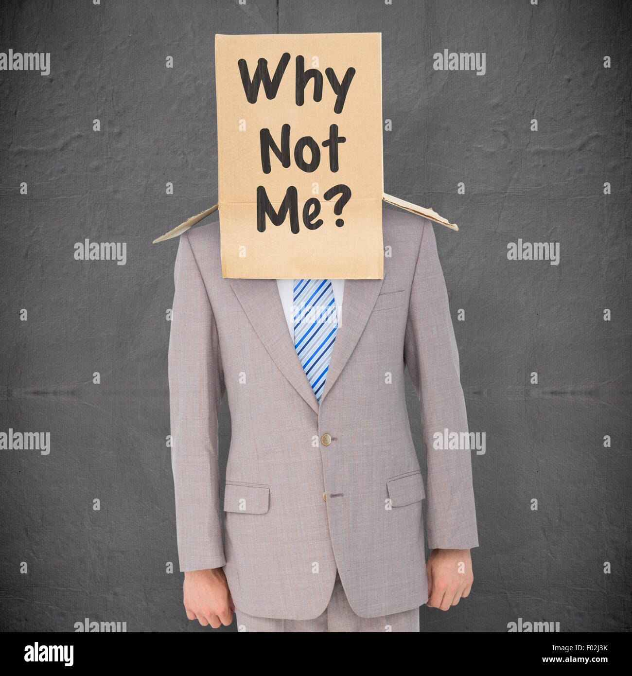 Composite image of anonymous businessman Stock Photo - Alamy