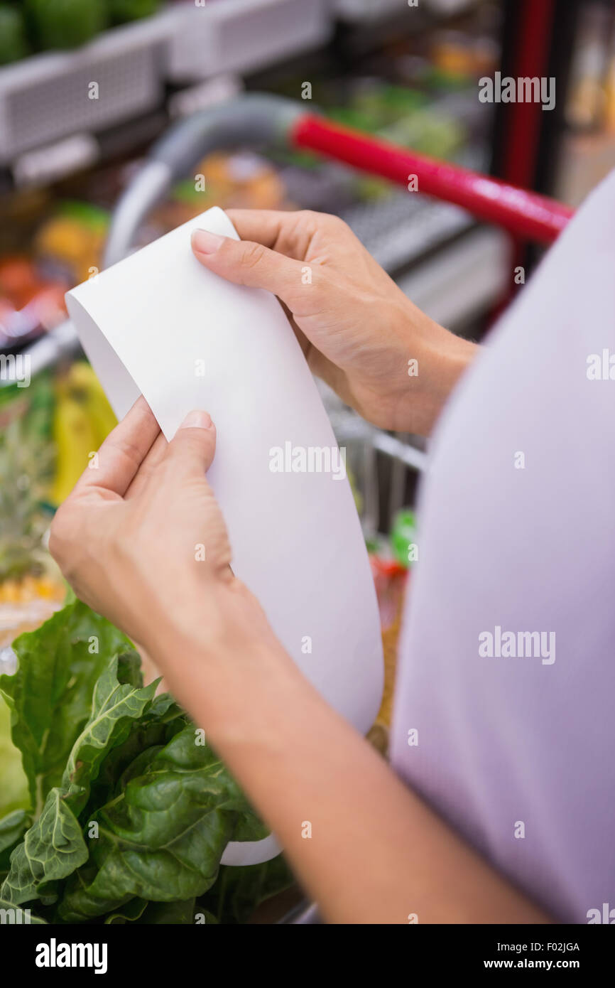 Woman to read list hi-res stock photography and images - Alamy