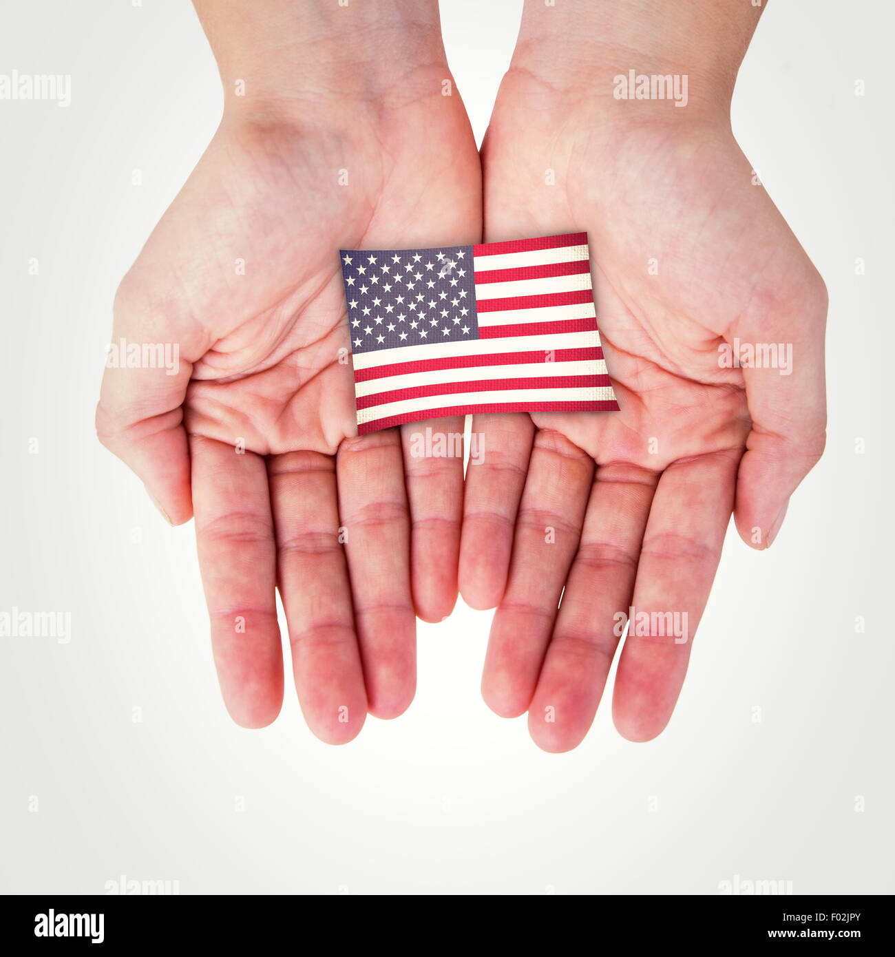 Composite image of hands showing Stock Photo - Alamy