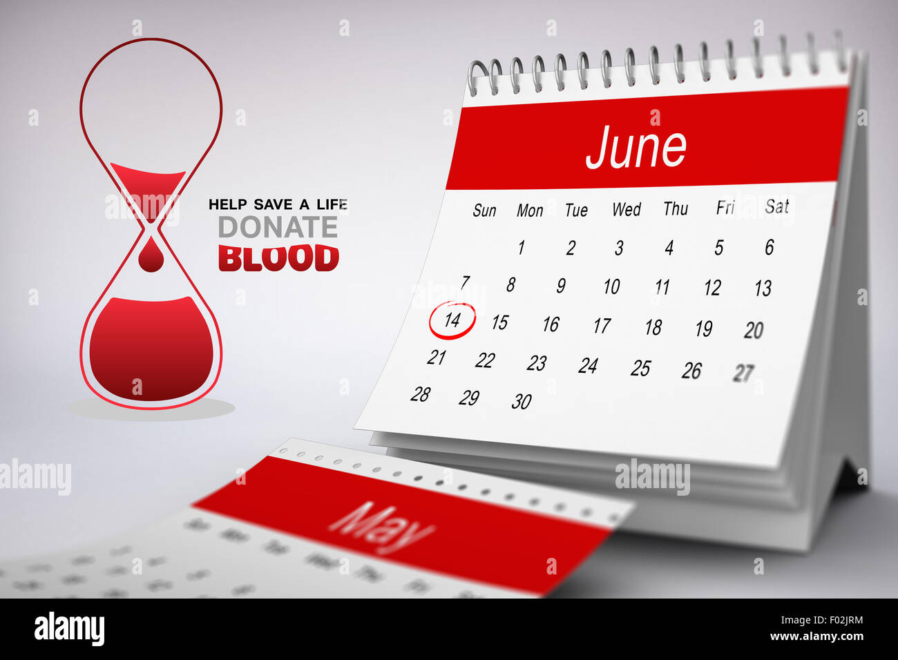 Composite image of blood donation Stock Photo - Alamy