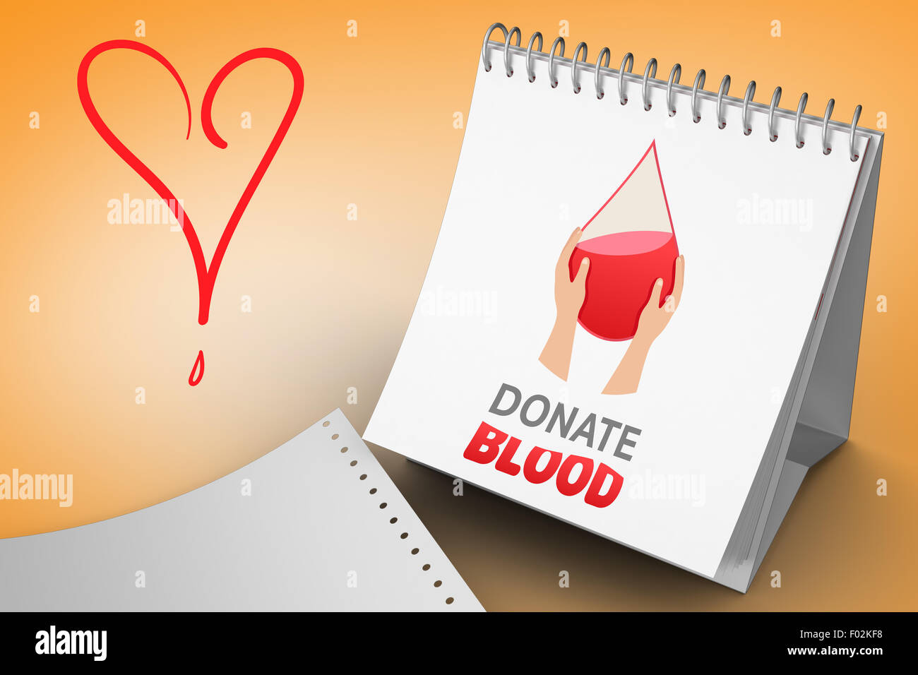 Composite image of blood donation Stock Photo - Alamy
