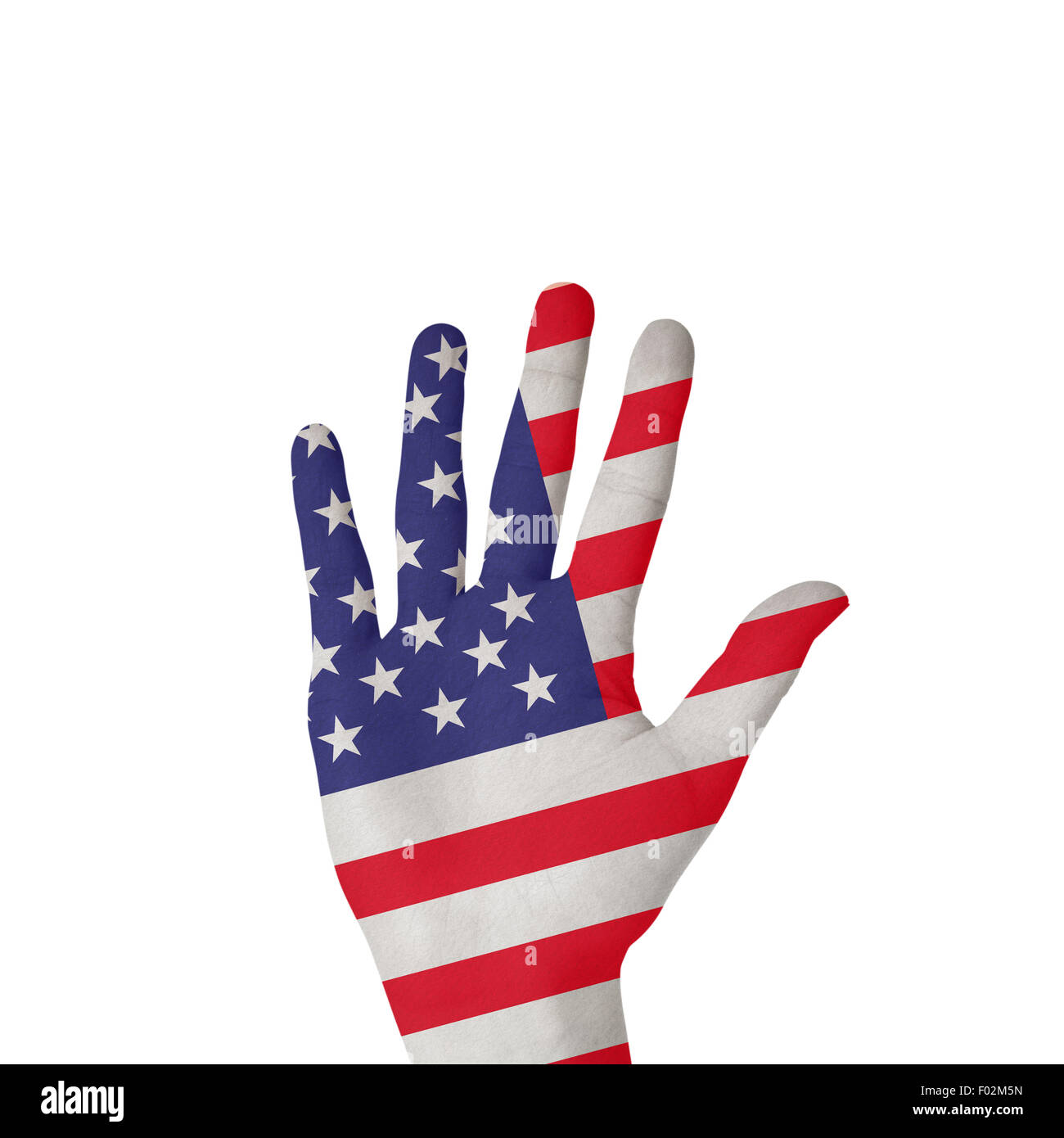 Composite image of hand with fingers spread out Stock Photo - Alamy
