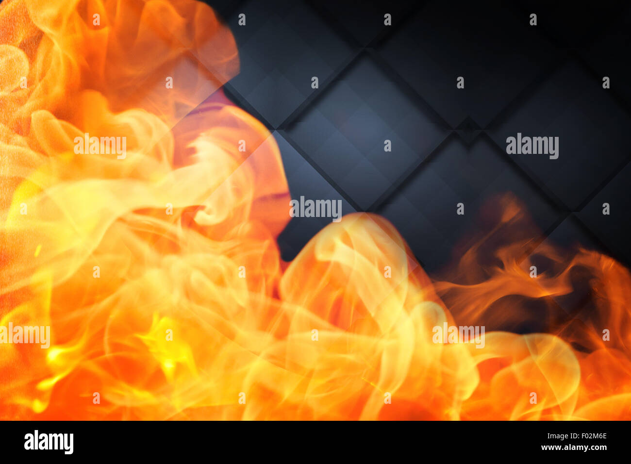 Composite image of fire Stock Photo - Alamy