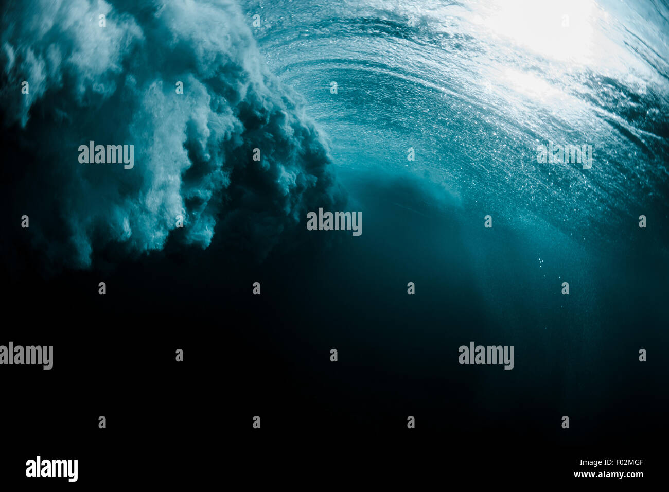 Underwater shot of a wave hi-res stock photography and images - Alamy