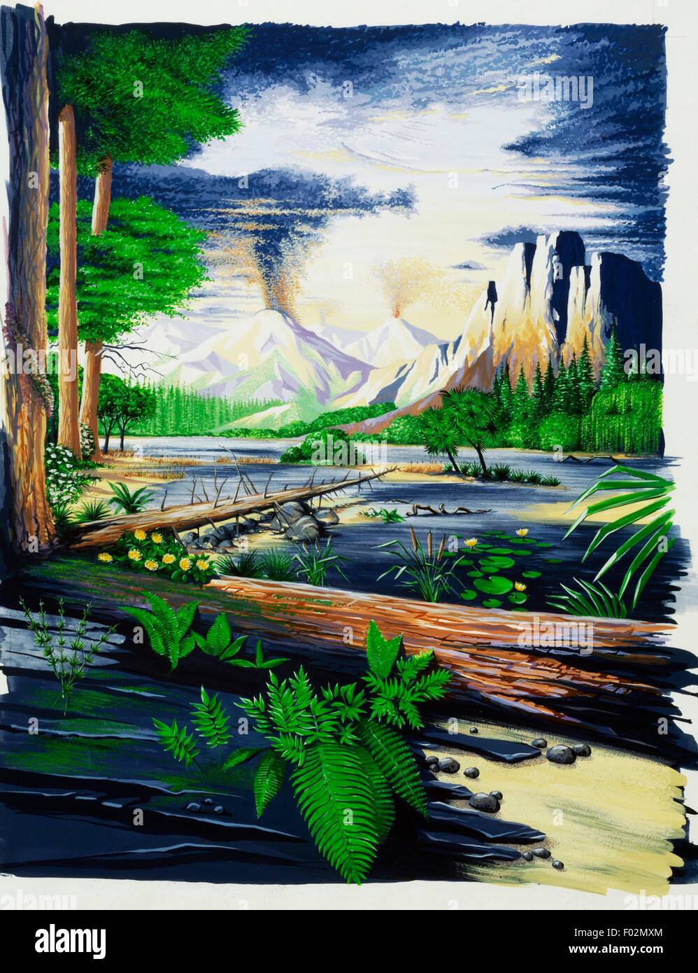 Mesozoic hi-res stock photography and images - Alamy