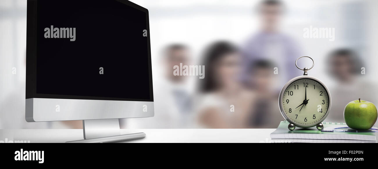 Composite image of computer screen Stock Photo - Alamy