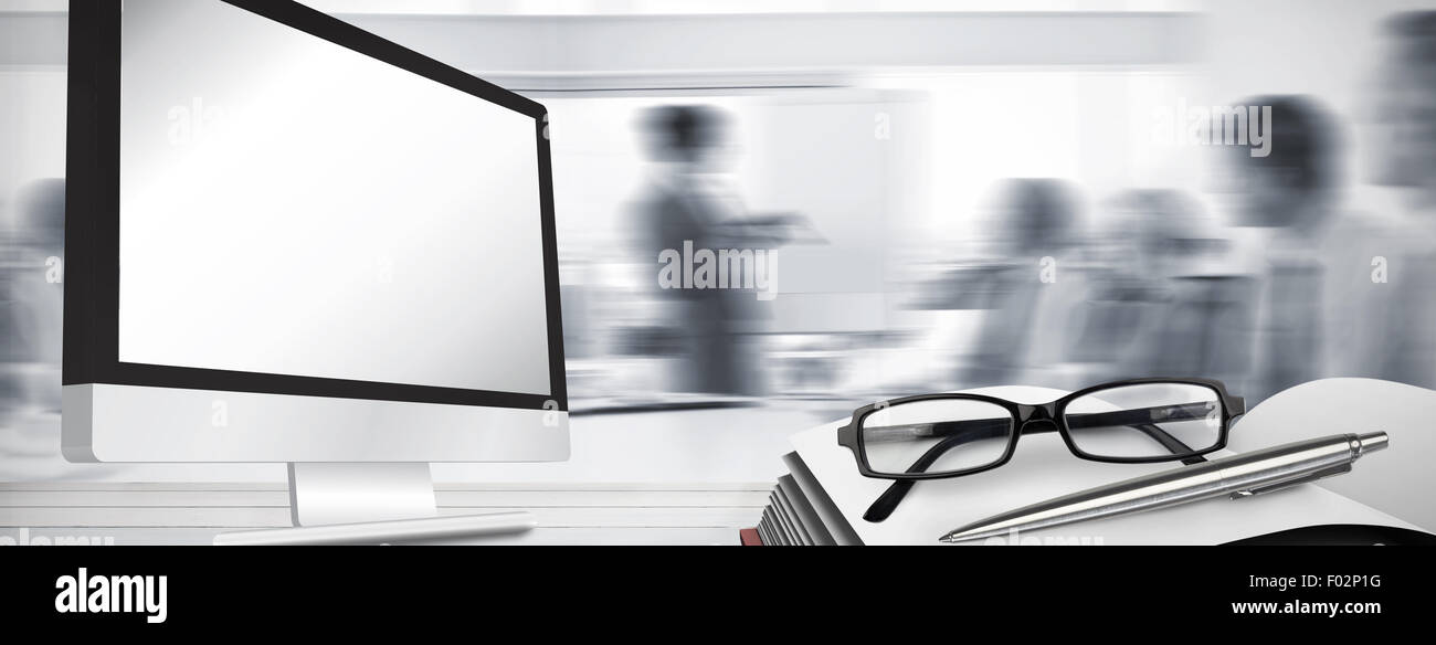 Composite image of computer screen Stock Photo - Alamy