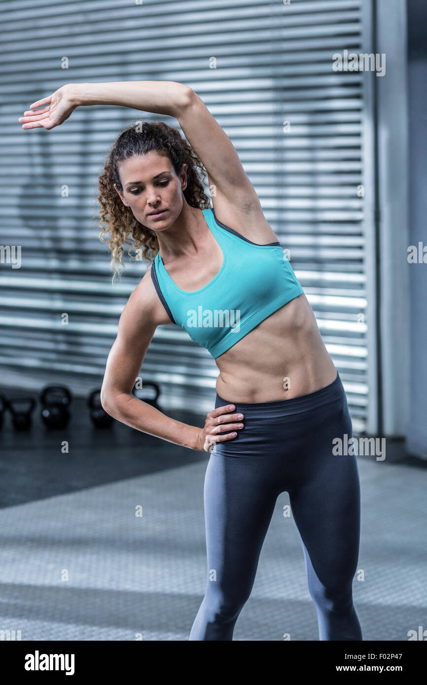 Muscular female body hi-res stock photography and images - Alamy