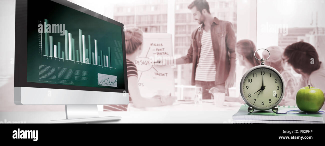 Composite image of computer screen Stock Photo - Alamy