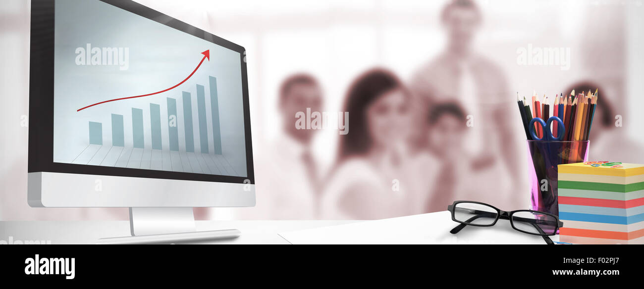 Composite image of computer screen Stock Photo - Alamy