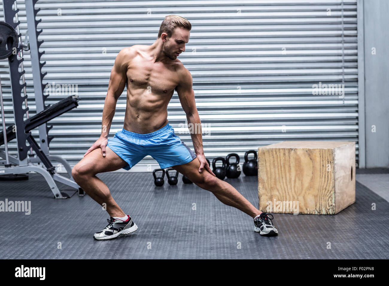 Muscular leg hi-res stock photography and images - Alamy