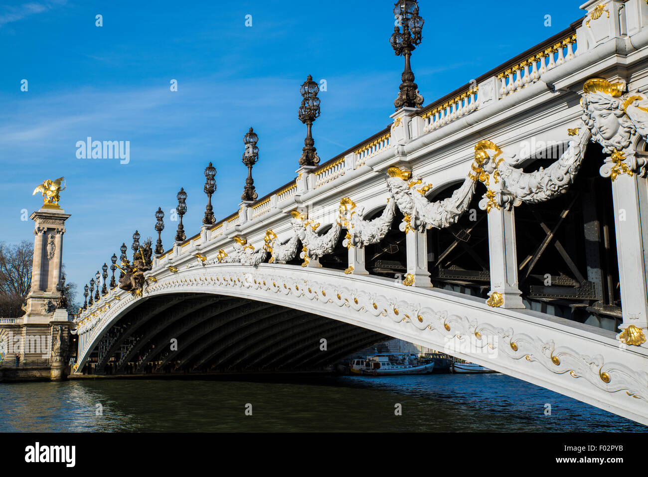 Pont Alexandre iii bridge, Paris Stock Photo - Alamy