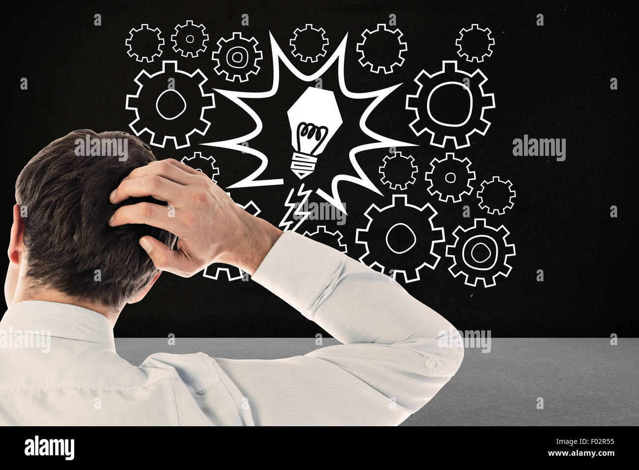 Scratching drawing hi-res stock photography and images - Alamy