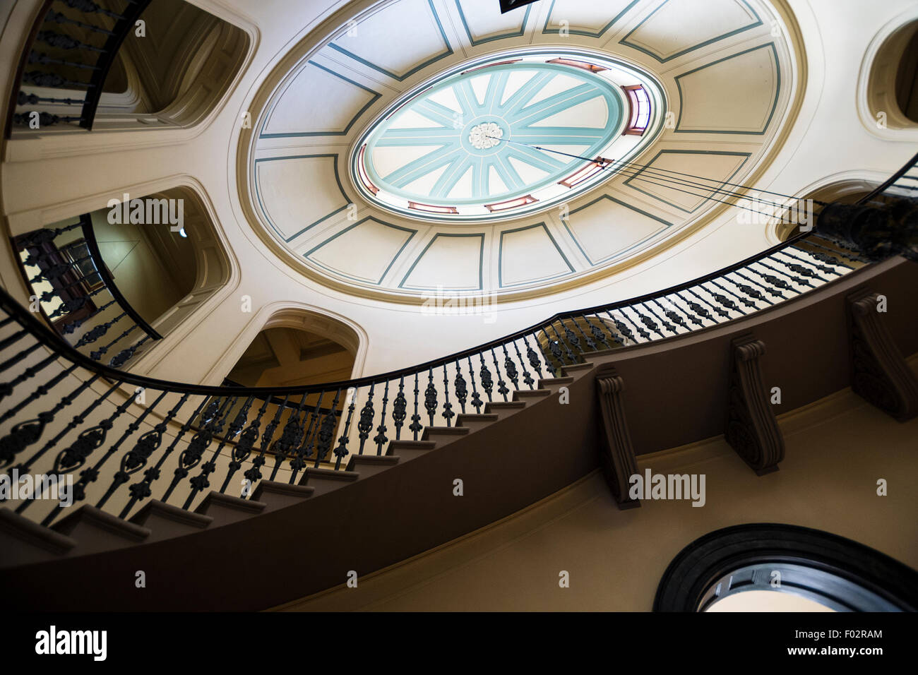 Neoclassical dome and gallery, Elizabeth Bay House, Potts Point, Sydney ...