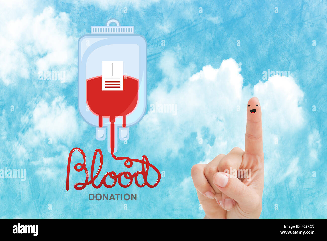 Composite image of blood donation Stock Photo - Alamy