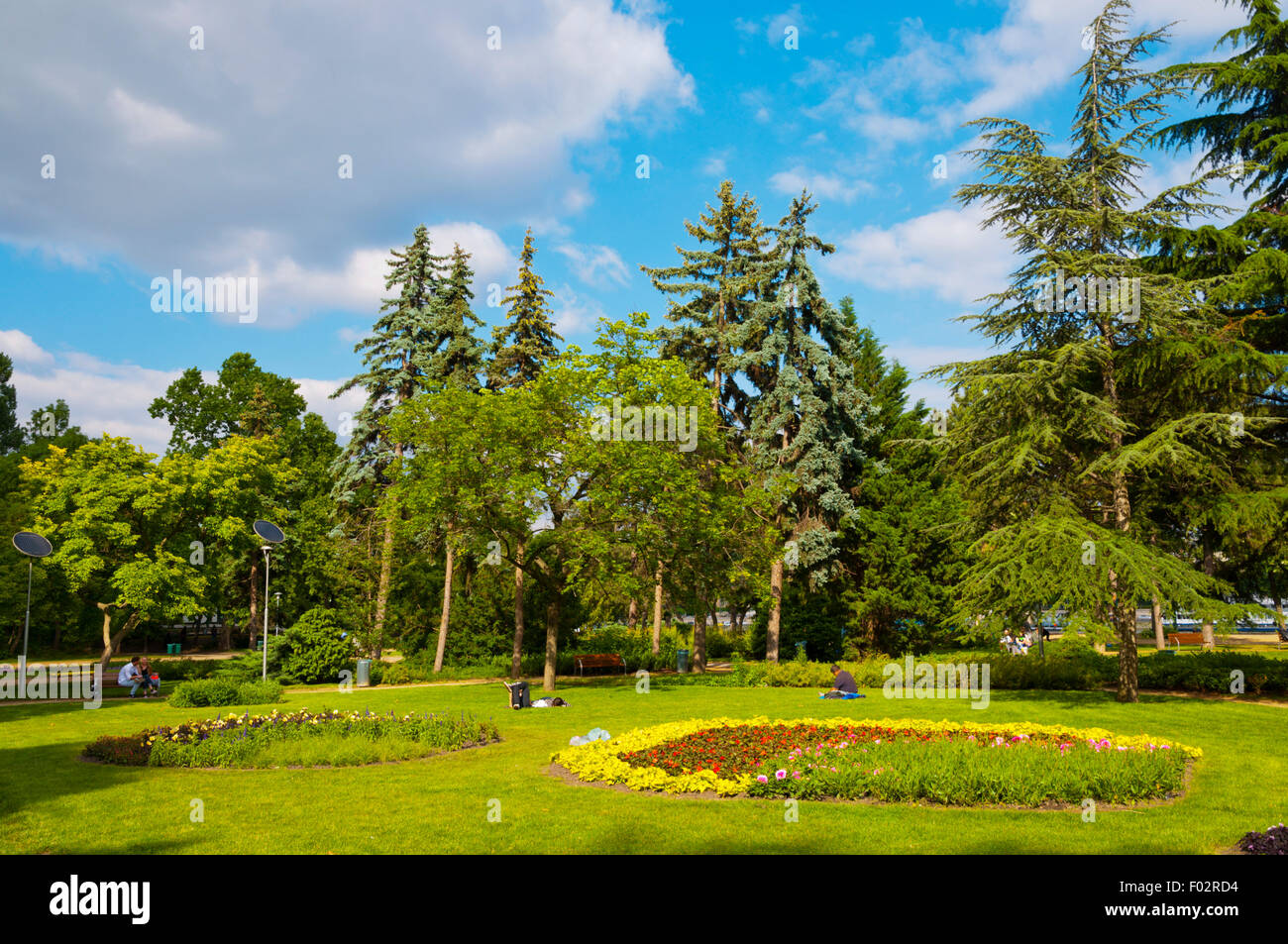 Margit-sziget, Margaret Island, Budapest, Hungary, Europe Stock Photo ...