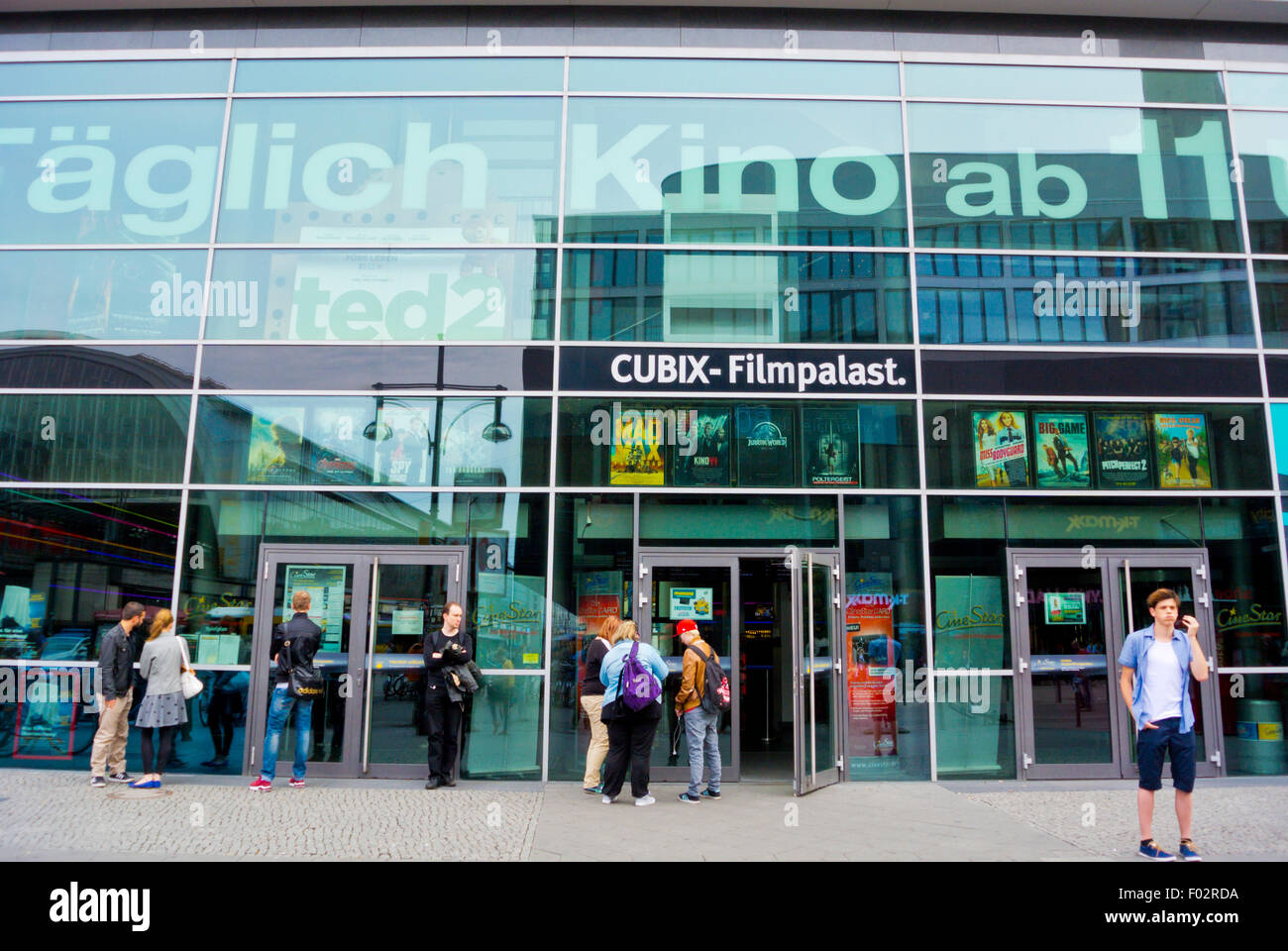 Cubix filmpalast, cinema, Alexanderplatz, Berlin, Germany Stock Photo ...