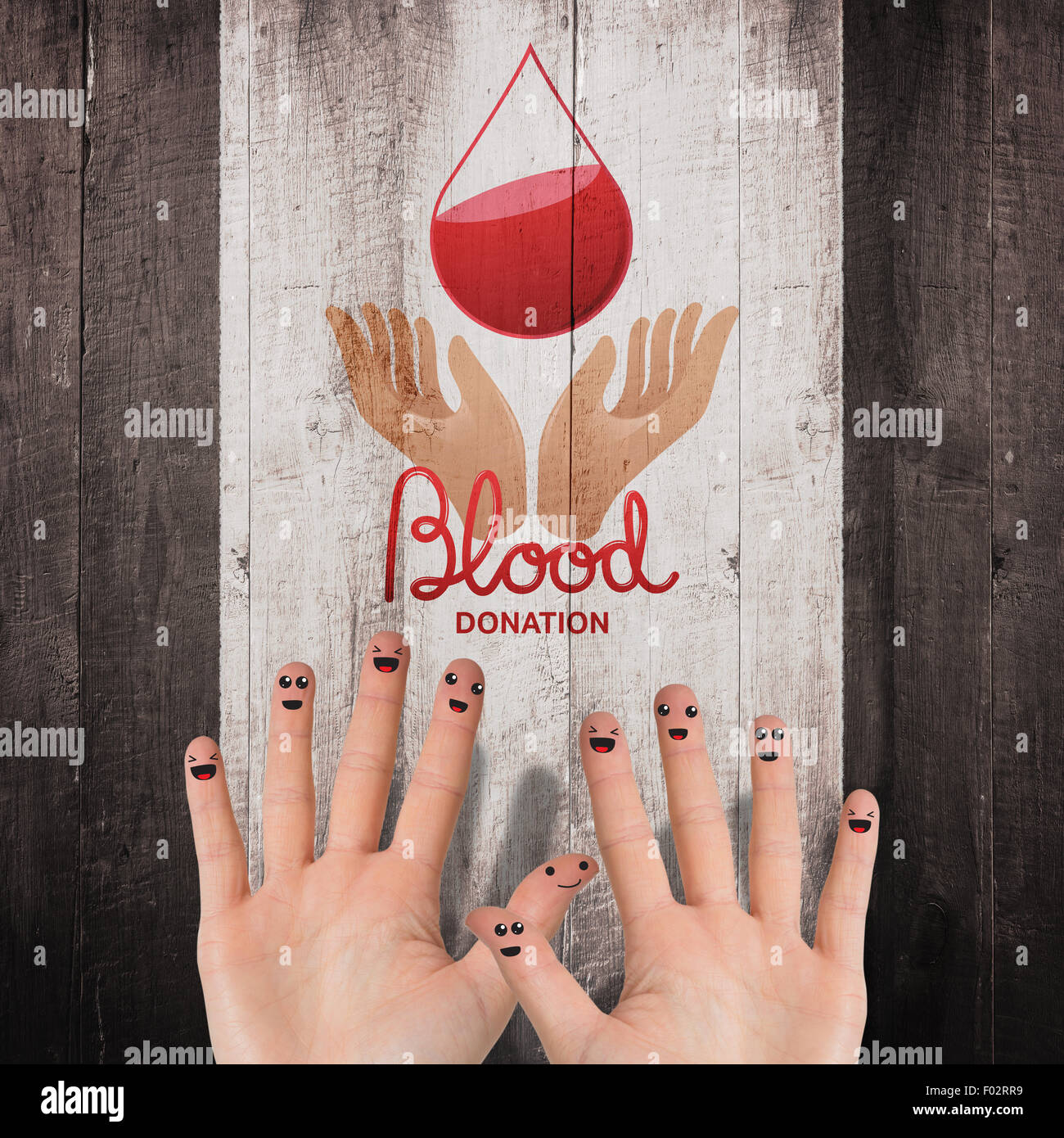 Composite image of blood donation Stock Photo - Alamy