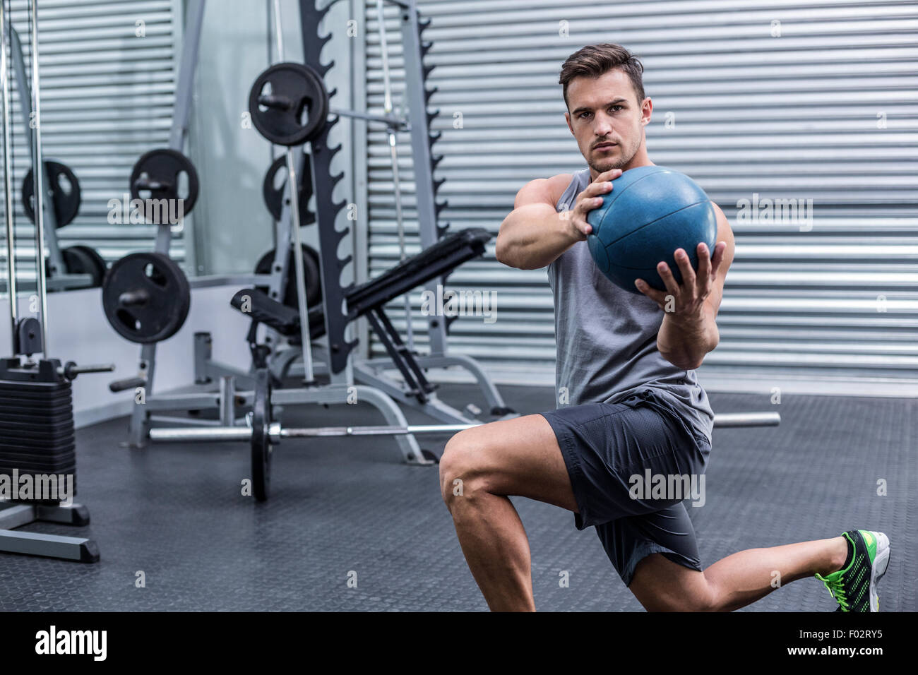 Russian twist exercises hi-res stock photography and images - Alamy