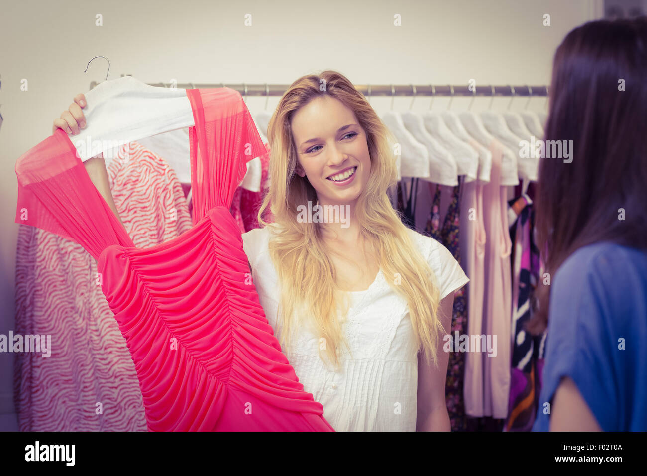Happy red dress hi-res stock photography and images - Alamy