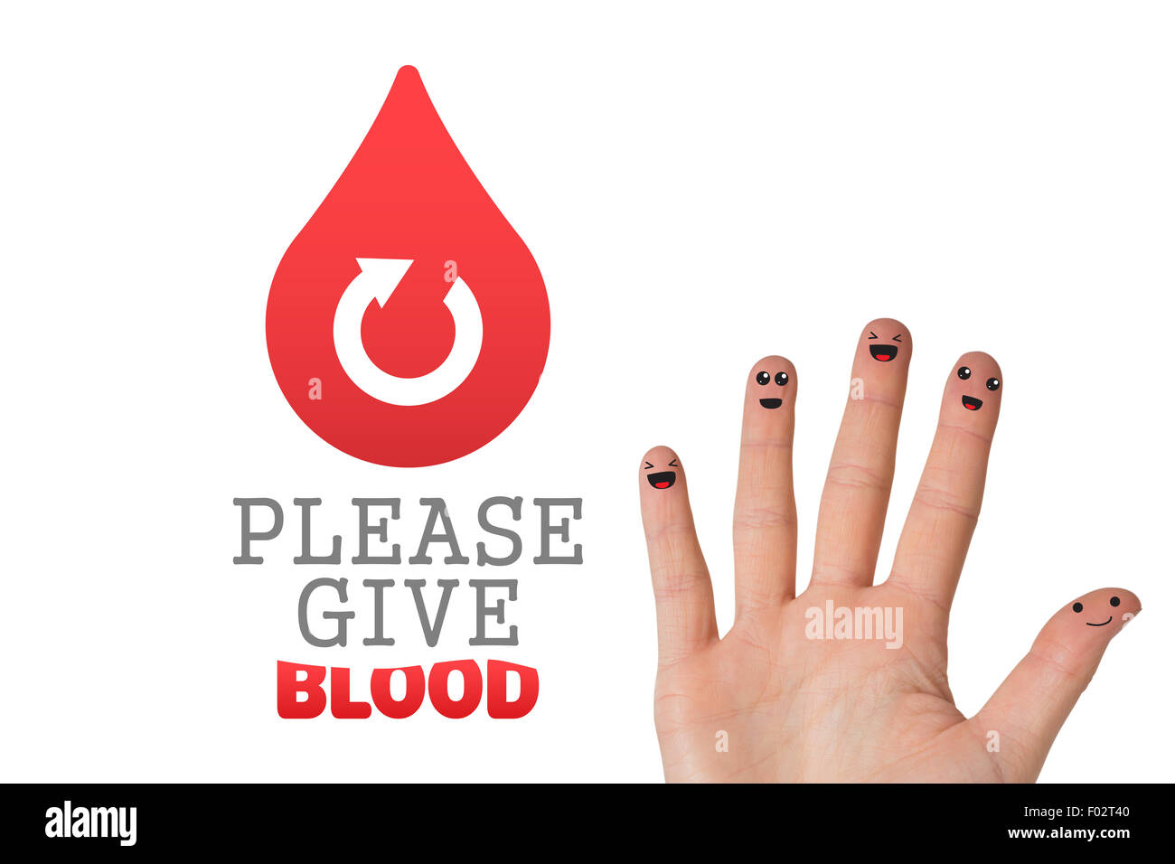 Composite image of blood donation Stock Photo - Alamy