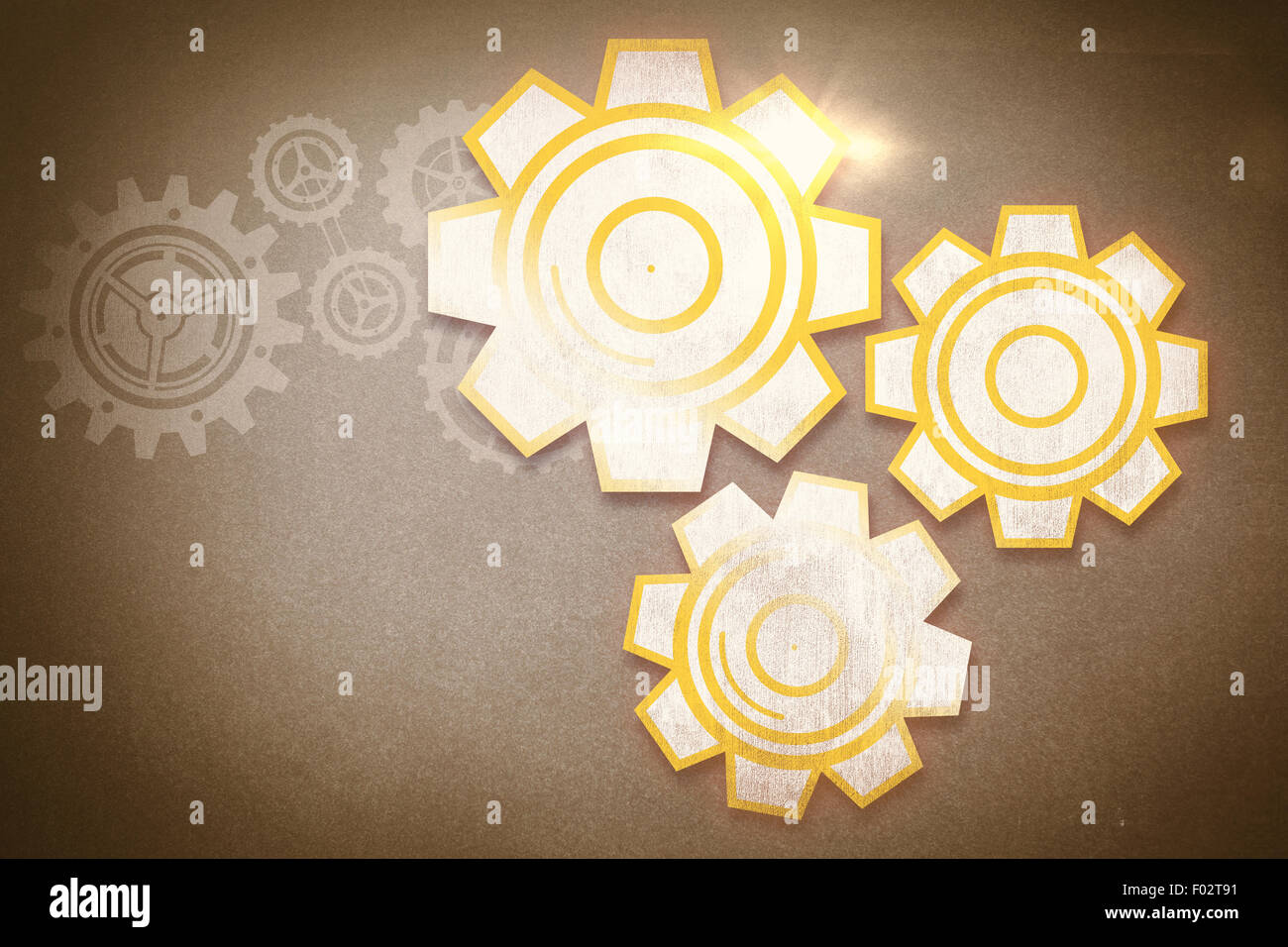 Cog pattern hi-res stock photography and images - Alamy