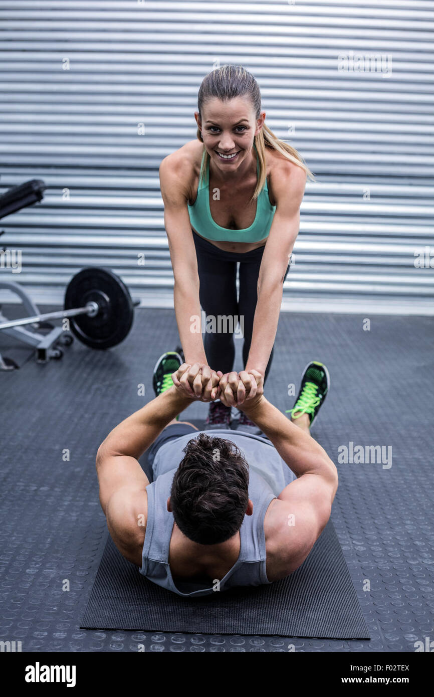 Muscular exercises hi-res stock photography and images - Alamy