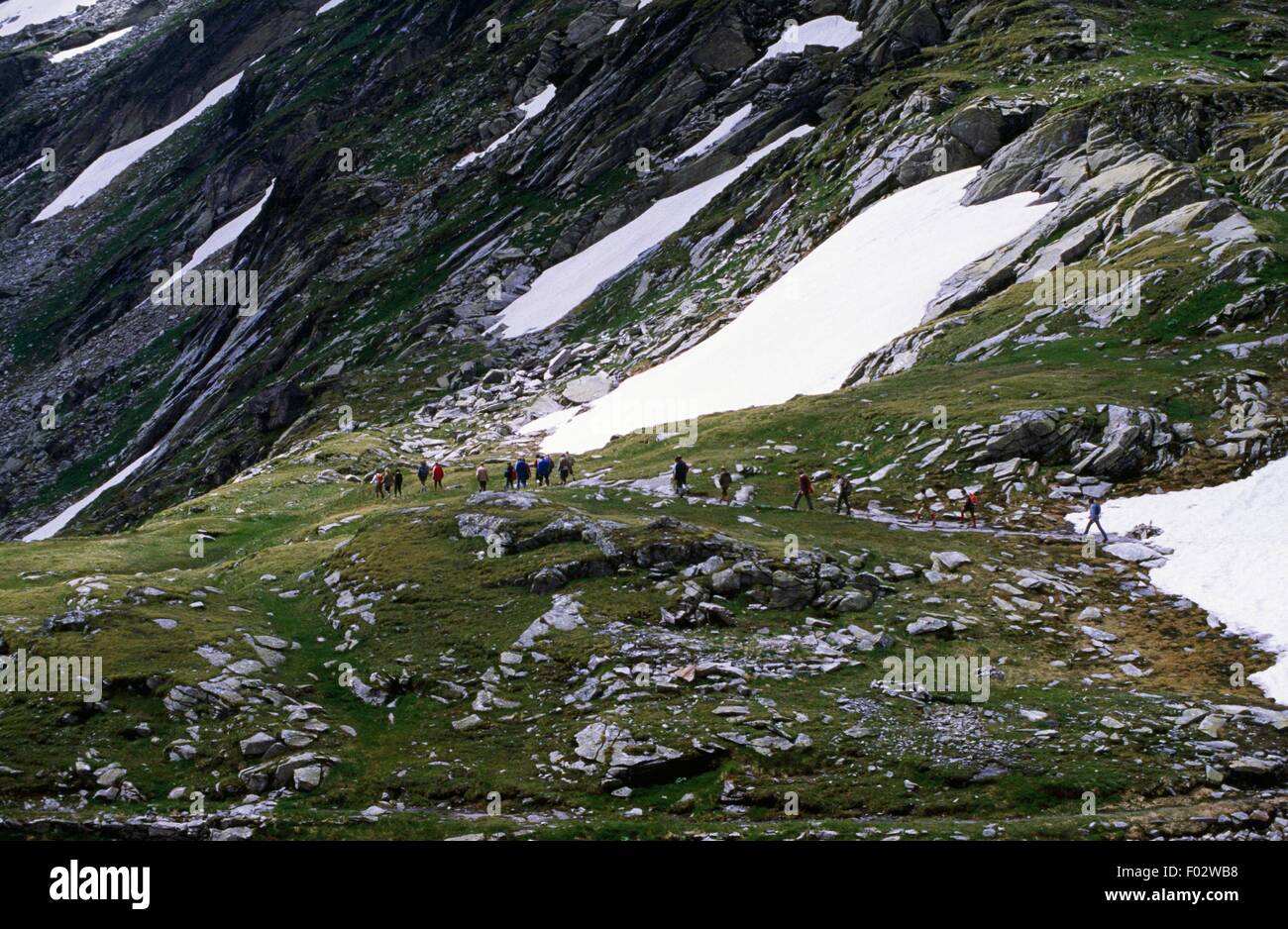 A glimpse of the Grossglockner, High Tauern National Park (Nationalpark ...