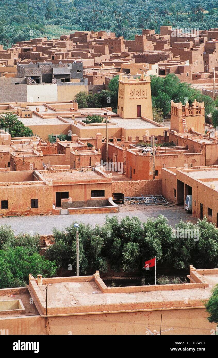 Tinghir village, Atlas Mountains, Morocco Stock Photo - Alamy