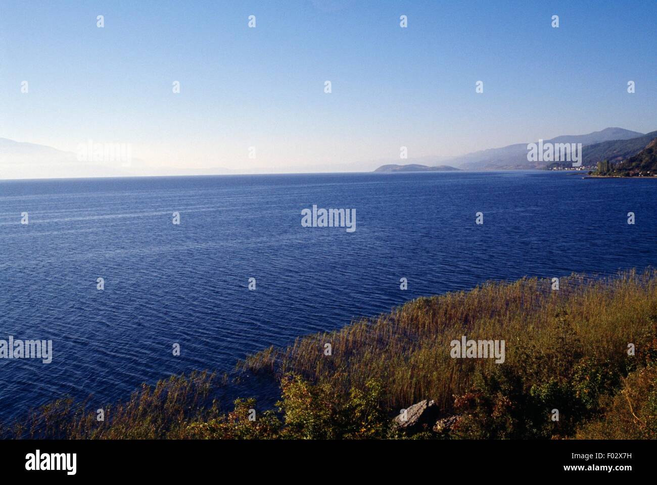 Lake Ohrid, Macedonia Stock Photo - Alamy