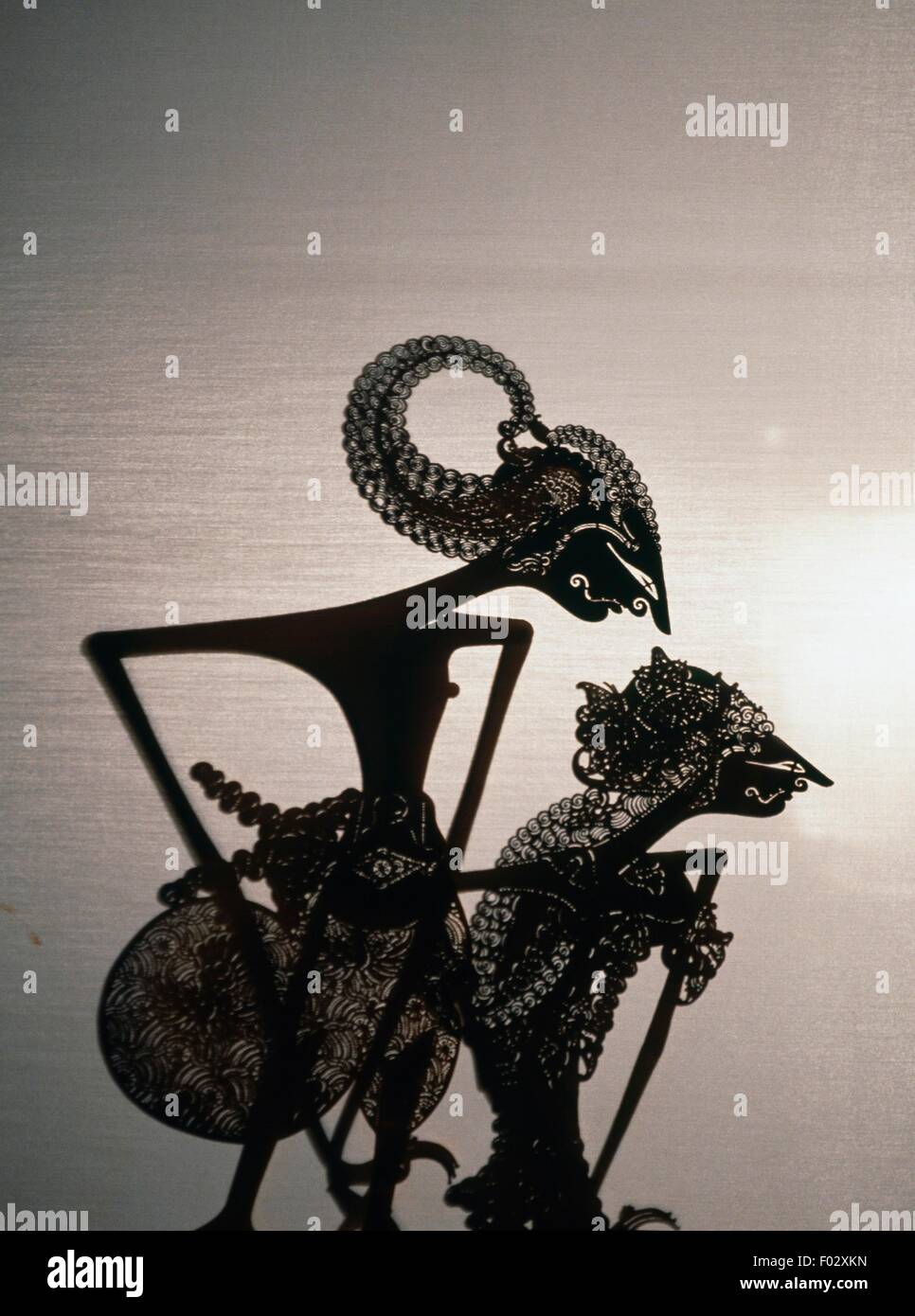 Shadow play, Island of Java, Indonesia Stock Photo - Alamy