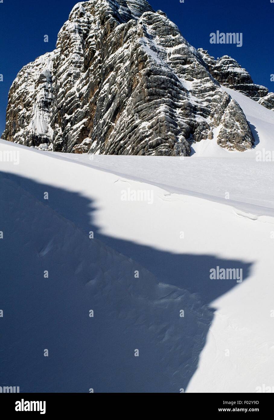 Hoher Dachstein (2995 m), Dachstein massif, Upper Austria Stock Photo ...