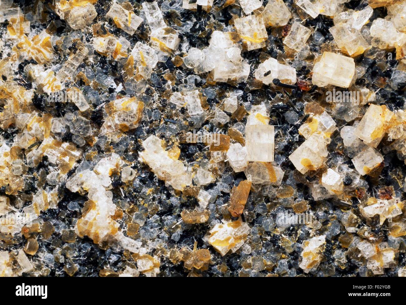 Geology melilite rock hi-res stock photography and images - Alamy