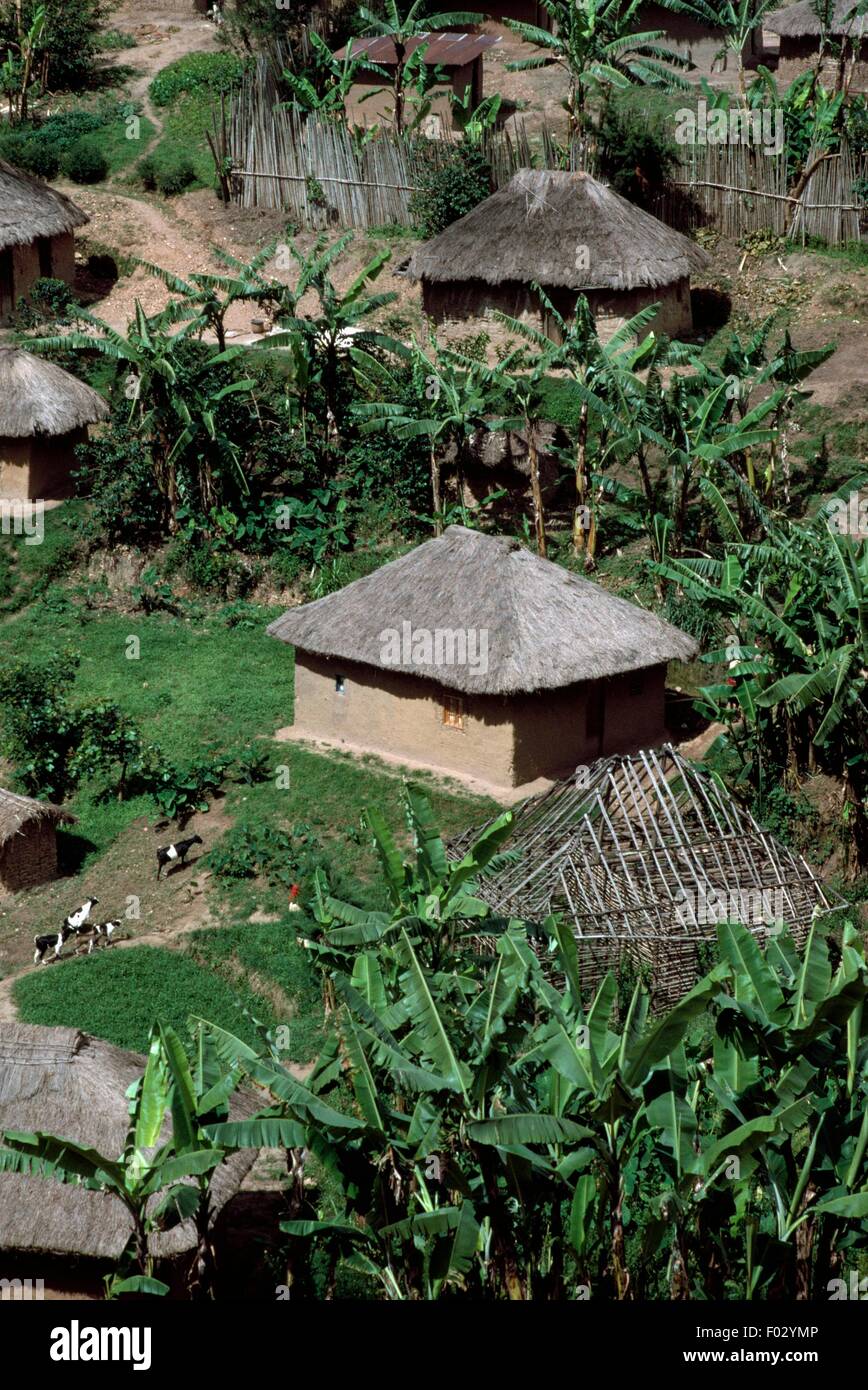 Village in Nord-Kivu, Democratic Republic of the Congo Stock Photo - Alamy