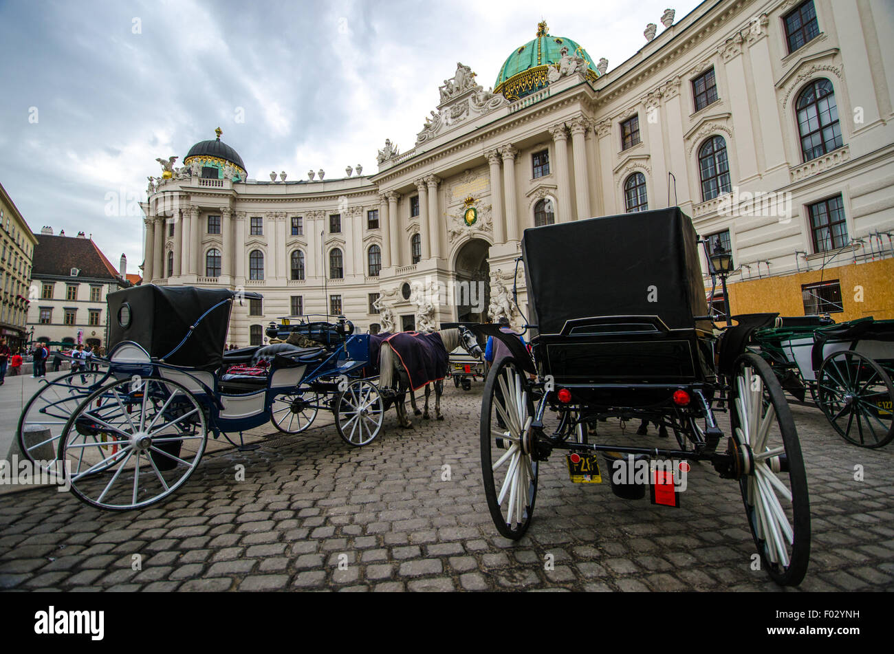 Carriages in Vienna Stock Photo - Alamy