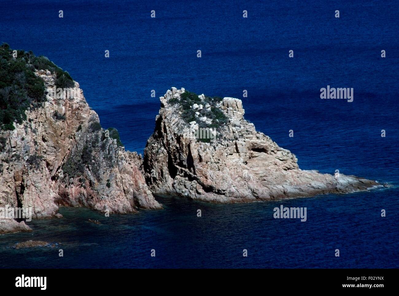 Coast, Capo Teulada, Sardinia, Italy Stock Photo - Alamy