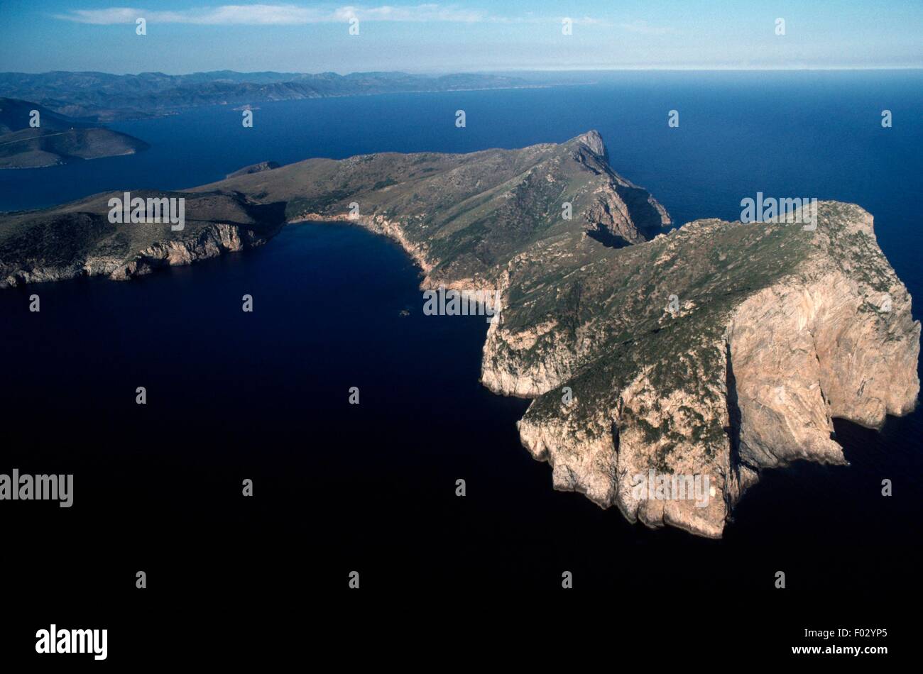 Coast, Capo Teulada, Sardinia, Italy Stock Photo - Alamy