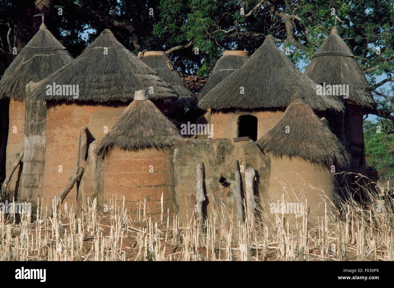 Village near Natitingou, Benin Stock Photo - Alamy