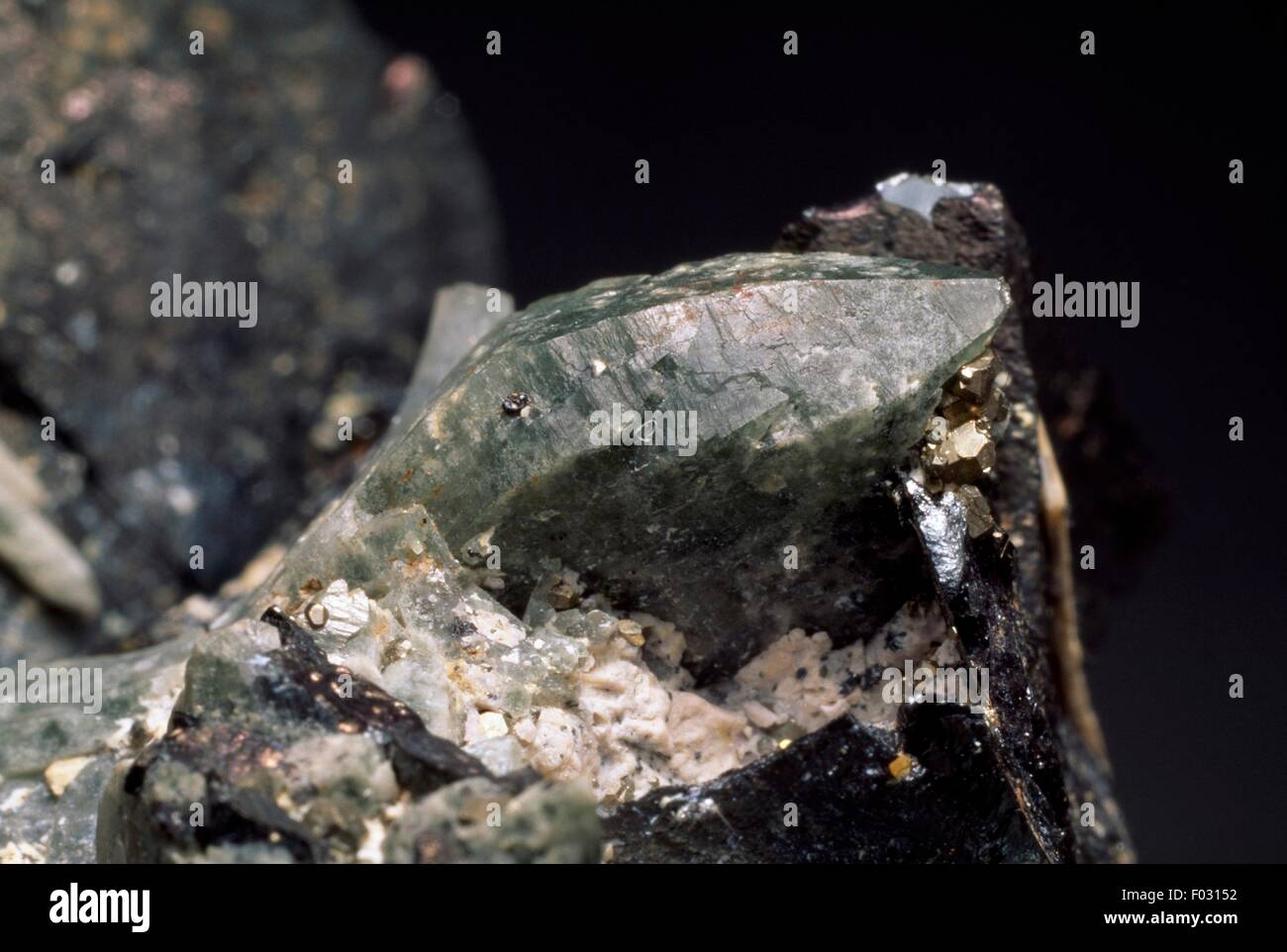 Green Quartz, oxide Stock Photo - Alamy